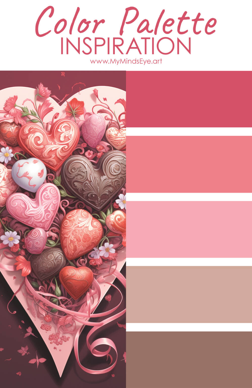 Fall in Love with these Color Combos for Valentine's Day Crafts