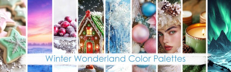 Tis the Season: 9 Winter Color Palettes for Crafts and Decor