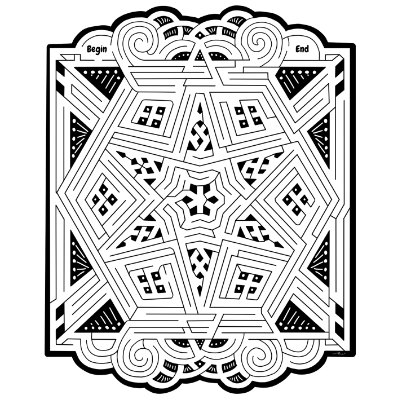 Find Your Way through the Maze